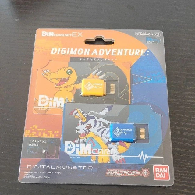 DIGIMON VITAL BRACELET Dim Card Set EX Digimon Adventure AGUMON ...