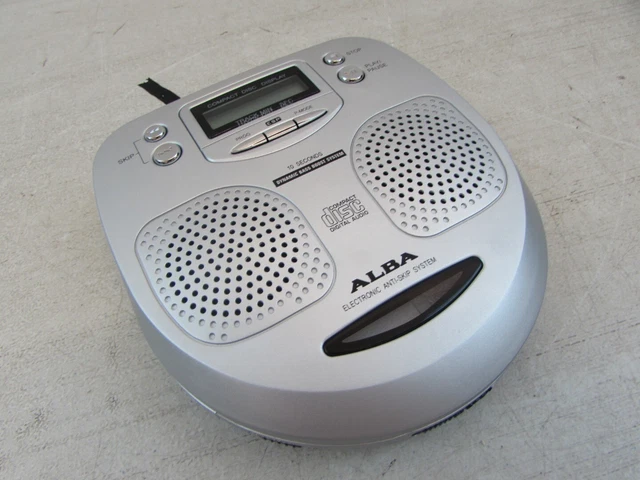 ALBA PCD910 PERSONAL CD Player with Case £16.00 - PicClick UK