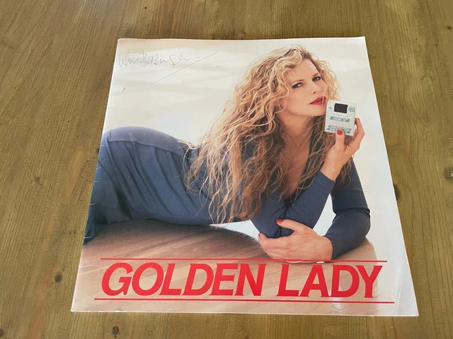KIM BASINGER GOLDEN Lady Promo Catalogue 1990s Rare Collectable Book ...