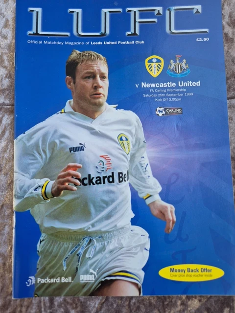 LEEDS UNITED V Newcastle United Official Matchday Programme 25th ...