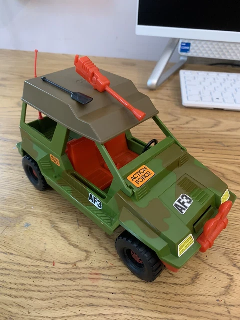 ACTION FORCE PALITOY AF3 Series 1 Jeep And Boat Complete VGC £43.00 ...