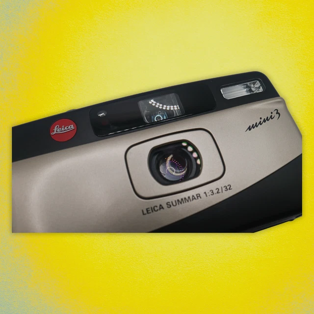 LEICA MINI 3 35mm Film Camera Compact Vintage Rare New Unused 🏆 EUR 490 ...