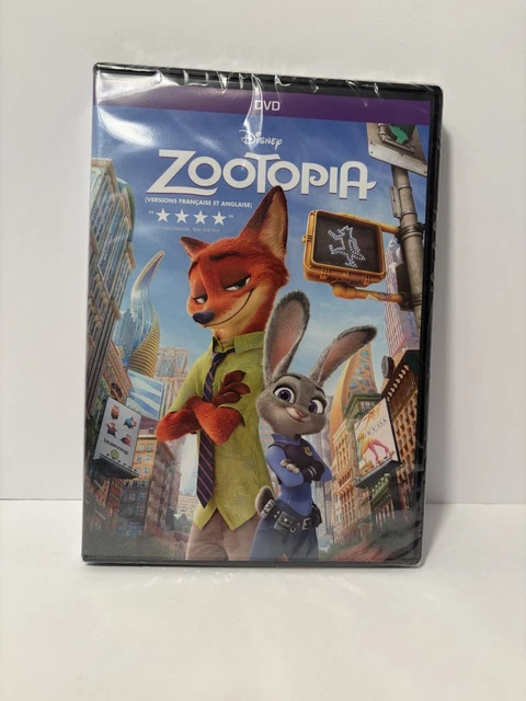 ZOOTOPIA - DISNEY Animated Movie - DVD 2016 $24.99 - PicClick CA