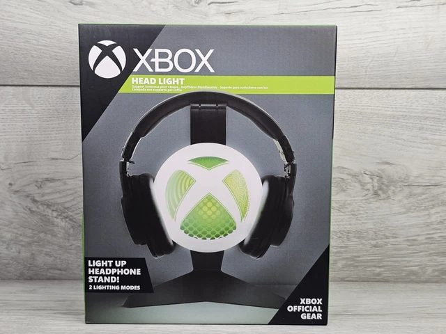 MICROSOFT XBOX OFFICIAL Gear Head Light Lightup Headphone Stand ...