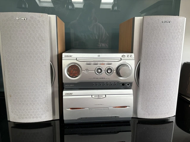 SONY MUSIC SYSTEM Hifi MHC-WZ5 / W25 CD 2-BDX Mini Hi-Fi Component ...