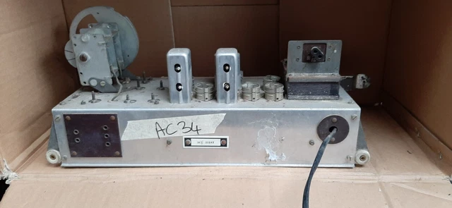 VINTAGE VALVE RADIO chassis. Bush AC11, Bush AC34 £15.00 - PicClick UK