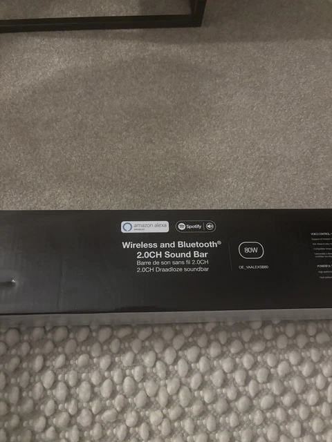 ON-EARZ 80W SMART Sound Bar Smart Speaker Wireless WiFi With Alexa ...
