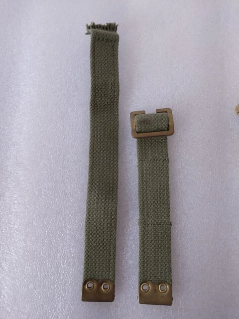 WW2 BRITISH ARMY Military 1937 Pattern Webbing Canvas P37 straps ...