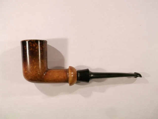 PIPE GÉANTE ÉCUME de mer courbe N°2 tuyau type Peterson parfait état ...
