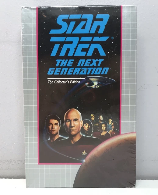 NEW! STAR TREK Next Generation VHS Video Tape Collector Realm Fear Man ...