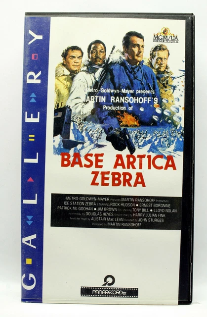 BASE ARTICA ZEBRA Metro-Goldwyn Mayer Mgm Gallery Vhs Ediz Italiana Ml3 ...