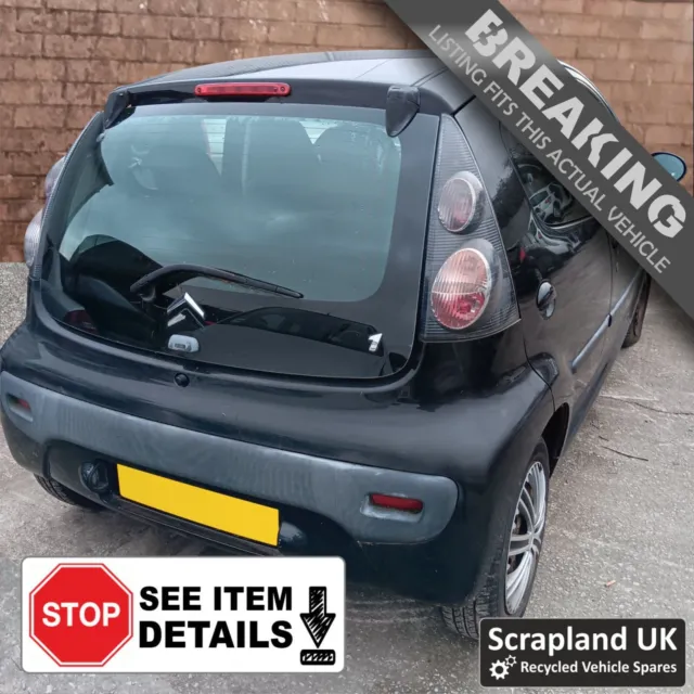 CITROEN C1 MK1 Pre-facelift 2005-2009 1.4 HDI ‘Rhythm’ 4-Door Black ...