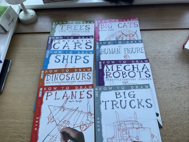 HOW TO DRAW Book Series 9 Books £3.50 - PicClick UK