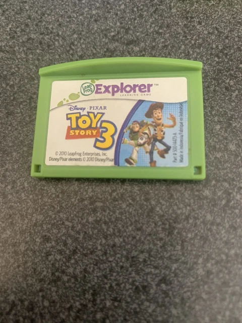 TOY STORY 3 - Disney Pixar Leapfrog Leapster Explorer Learning Game £4. ...