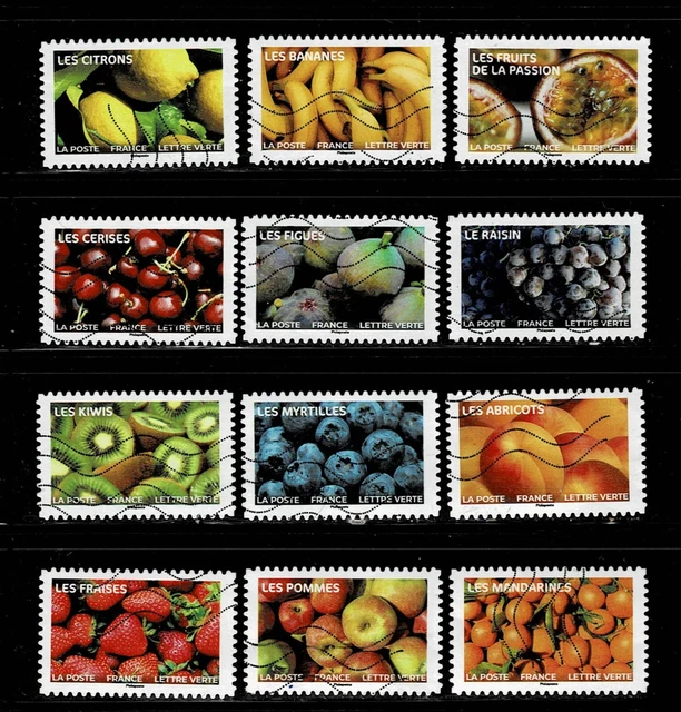 TIMBRES FRANCE: autoadhésifs oblitérés ,année 2023,série complète EUR 2,00 - PicClick FR