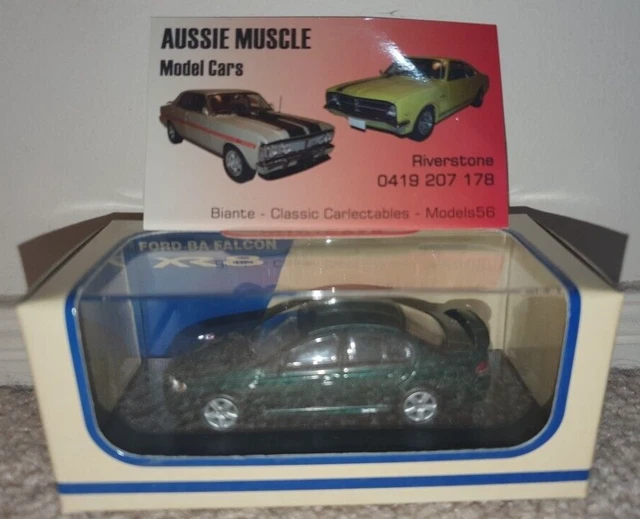 1:64 BIANTE FORD BA Falcon XR8 Sedan in Congo Green $39.95 - PicClick AU