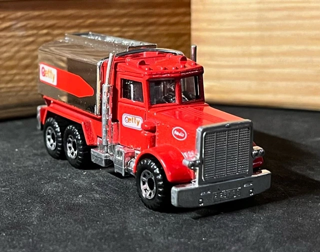 1:87 1981 MATCHBOX Peterbilt Tanker "Getty" Made In Macau! EUR 7,39 ...