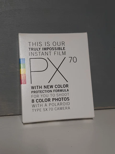 FILM INSTANTANÉE COULEUR PX 70 IMPOSSIBLE - pour Polaroid SX70 ...
