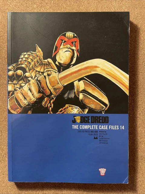 JUDGE DREDD COMPLETE Case Files Vol 14 TPB G to VGC 3rd Print 2018 £25. ...
