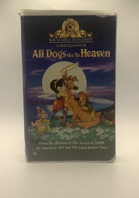 ALL DOGS GO To Heaven, VHS 1989 £2.98 - PicClick UK