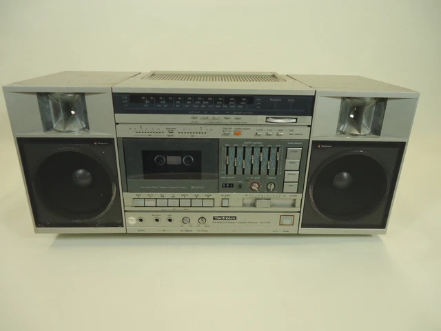 TECHNICS SA C05 l boombox ghettoblaster, ,working, new belts £200.00 ...