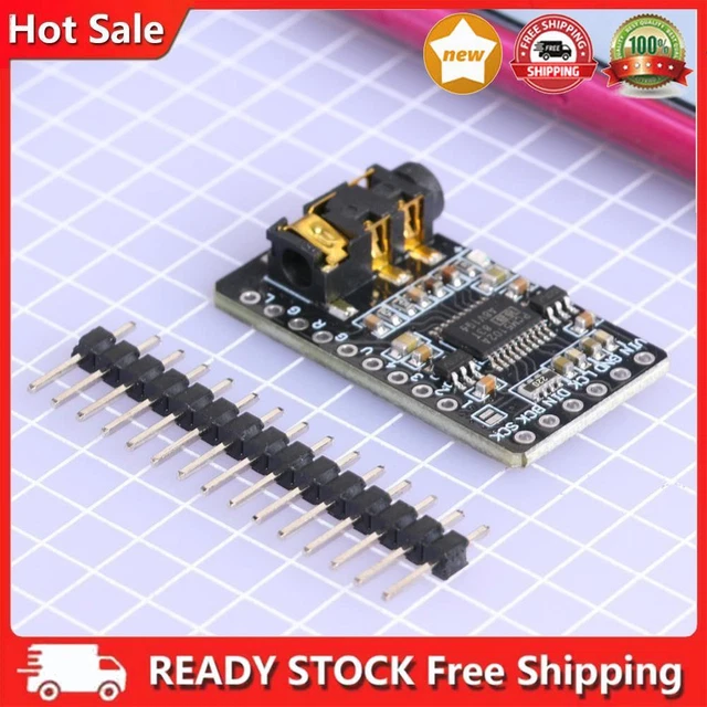 PCM5102 DAC DECODER 3.5mm Stereo Jack I2S Player Module for Raspberry Pi UK £8.27 - PicClick UK