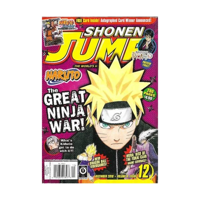 VIZ MEDIA SHONEN Jump #96 "Naruto, Ultimo, One Piece" Mag VG+ £4.88 ...