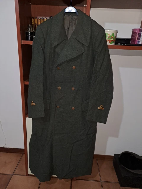 REGIO ESERCITO CAPPOTTO Pastrano Ufficiale Tenente Re Rei Ww2 Truppa ...