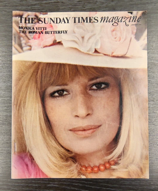 THE SUNDAY TIMES Magazine: Monica Vitti, Ian McKellen, QE2, 2 January ...