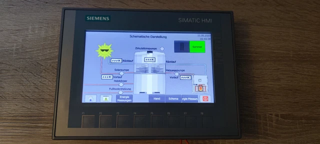SIEMENS SIMATIC HMI KTP700 Basic Panel (6AV2123-2GB03-0AX0) $335.88 ...