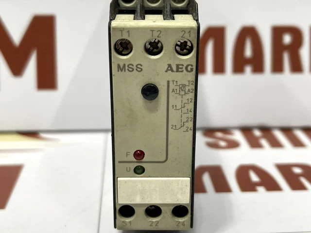 AEG MSS-KA240 THERMISTOR Motor Protection Monitoring Relay 264808 £137. ...