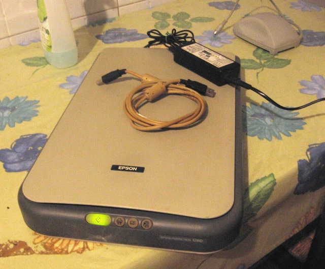 EPSON PERFECTION 1260 Scanner A4 qualità fotogarafica mod J121A ...