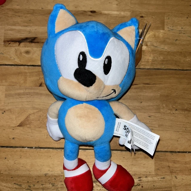 SONIC THE HEDGEHOG Stuffed Plush Toy - SEGA Sonic The Hedgehog Teddy £ ...