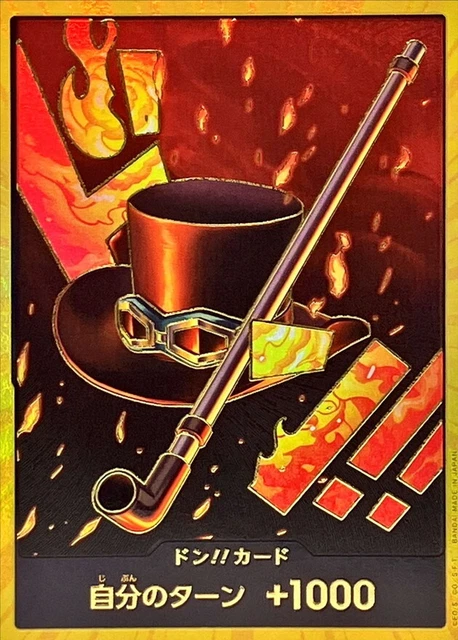 ONE PIECE CARD Game DON !! [Cadre doré] (Sabo)The Best PRB-01 Japanese ...