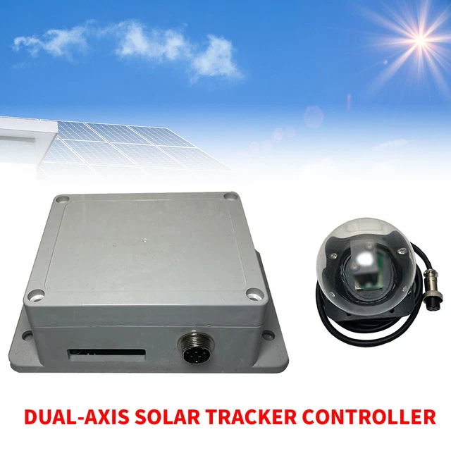 SINGLE-AXIS/DUAL-AXIS SOLAR TRACKER Controller Solar Tracking System ...