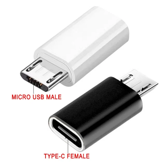 TYPE-C FEMALE TO Micro USB Male Adapter Converter Charging Data ...