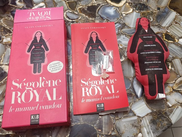 COFFRET POUPÉE VAUDOU Ségolène Royal K&B Alain Corsozsky Le Manuel ...