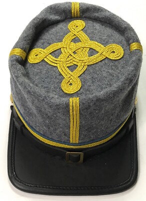 CIVIL WAR CONFEDERATE Csa Colonel Major Infantry Officer Kepi Forage ...
