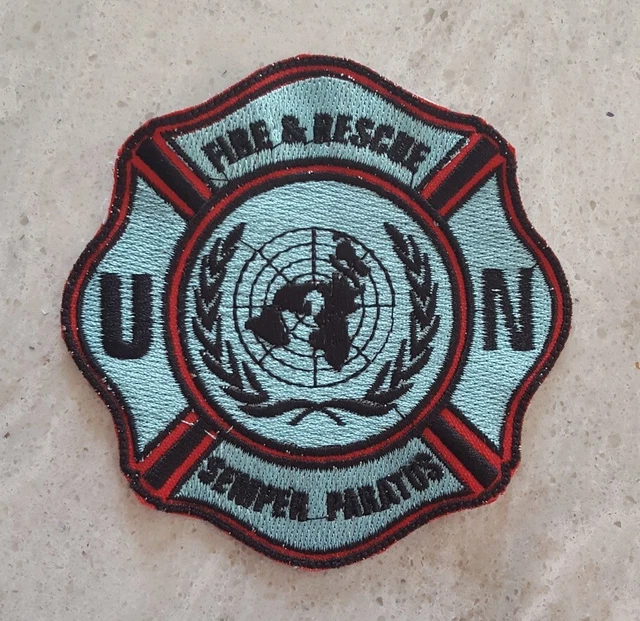 UNITED NATIONS UN New York City Headquarters Fire Rescue patch, new ...
