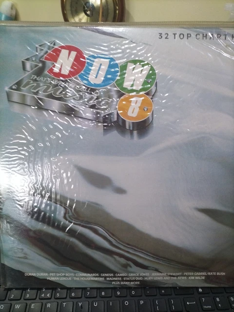 NOW THAT'S WHAT I CALL MUSIC 8, VINYL - 1986 Now 8 NR Mint Plastic ...
