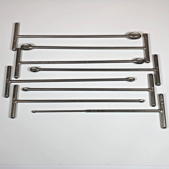 STRYKER EXETER TOTAL Hip System Plug Trials Set 0590-1-500 Instrument ...