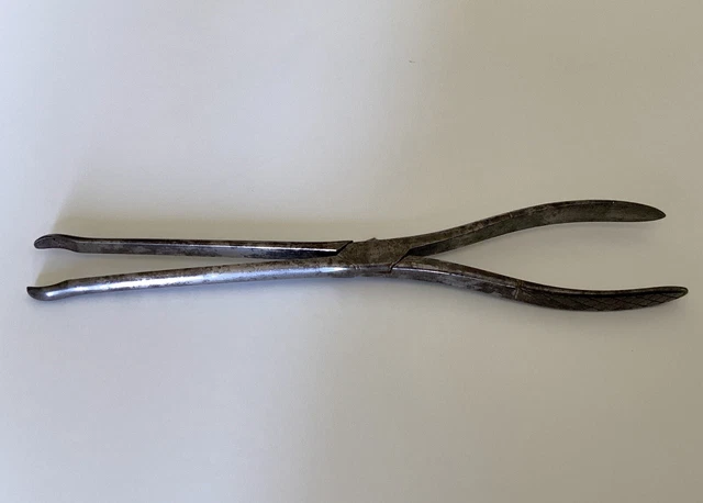 ANTIQUE CIVIL WAR Era Bullet Extractor Forceps Medical Instrument ...