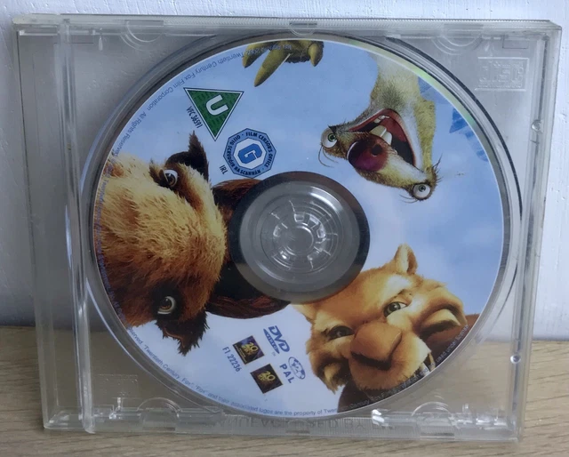 ICE AGE (DVD, 2002) Fun Children’s Animation Family Comedy Film No Case ...