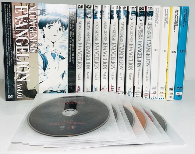 NEON GENESIS EVANGELION 8-Disc Episode 1 Final Movie Complete Set Dvd £ ...