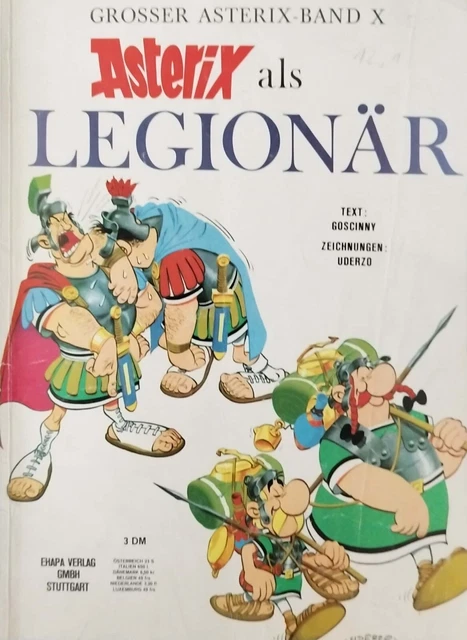 ASTERIX ALS LEGIONÄR, Großer Asterix Band X EUR 5,99 - PicClick DE