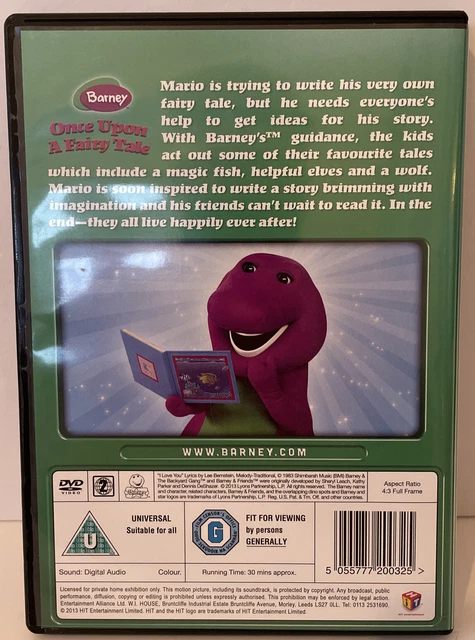 BARNEY - ONCE Upon A Fairy Tale - DVD Cert U - 30 Minute Episode £2.89 ...