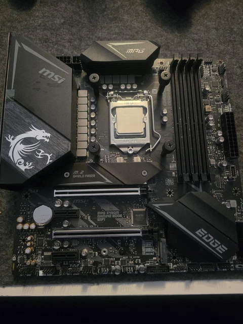 FOR MSI MPG Z490M GAMING EDGE WiFi motherboard LGA1200 DDR4, 10700k ...