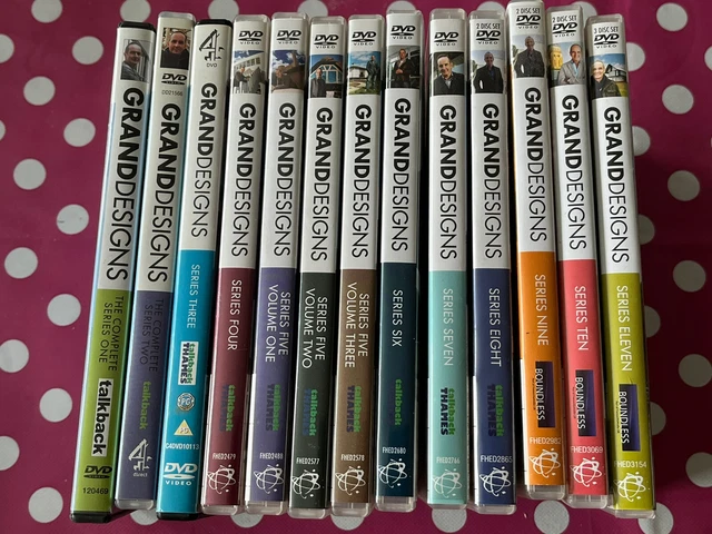 DVD BOX SETS - GRAND DESIGNS Seasons 1-11 - TV Series Kevin McCloud £ ...