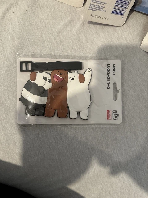 MINISO , WE bare bears Luggage tag , Koffer Anhänger EUR 7,00 - PicClick DE