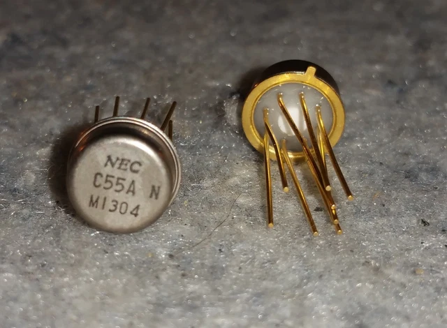 NEC UPC55A NPN Silicon Transistor Power Amplifier ......(C11B3 ...